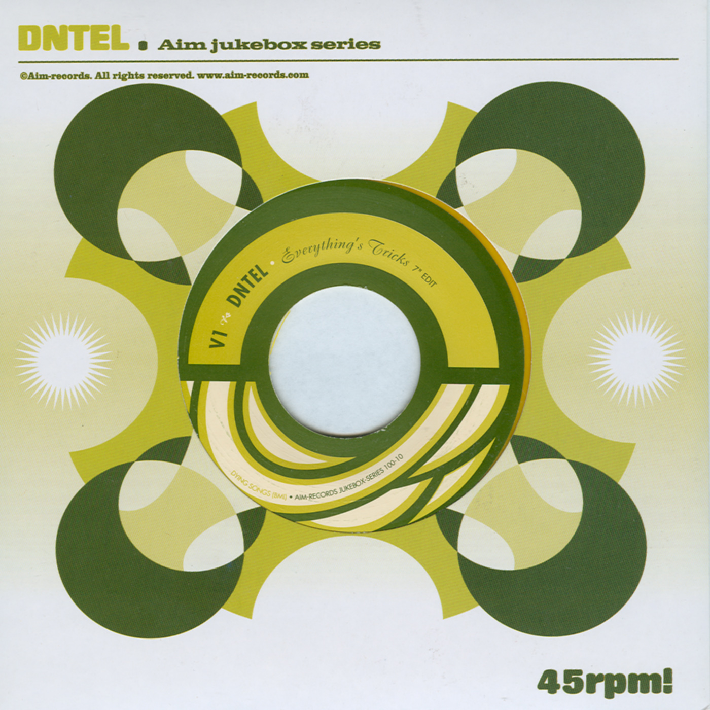 Dntel Promotional and Press on Sub Pop Records